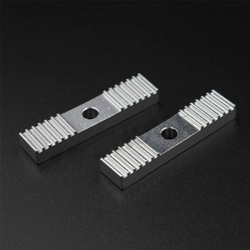 GT3 Toothed Aluminium Clamp for 6MM 9MM Open length Timing Belt, 3MM Pitch