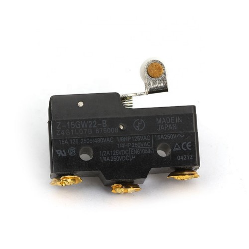 Micro Limit switch roller type 250 V 5 A N/sur/C pour V-Slot CNC ...