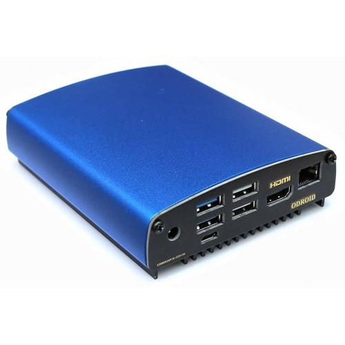 Odroid N2+ Blue Metal Case Kit